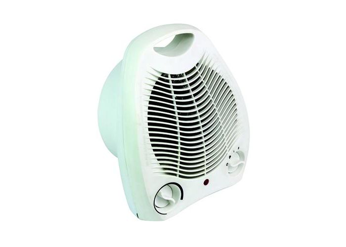 FAN HEATER UPRIGHT 2KW WHITE HID52553