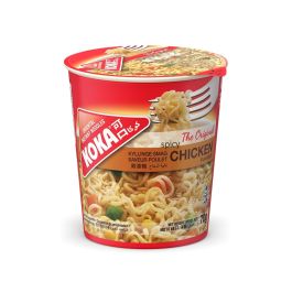 KOKA SPICY CHICKEN NOODLES POT PACK 12